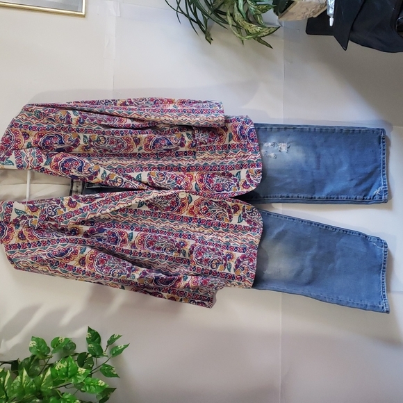 Claude Vintage | Jackets & Coats | Claude Vintage Aztec Print Blazer ...